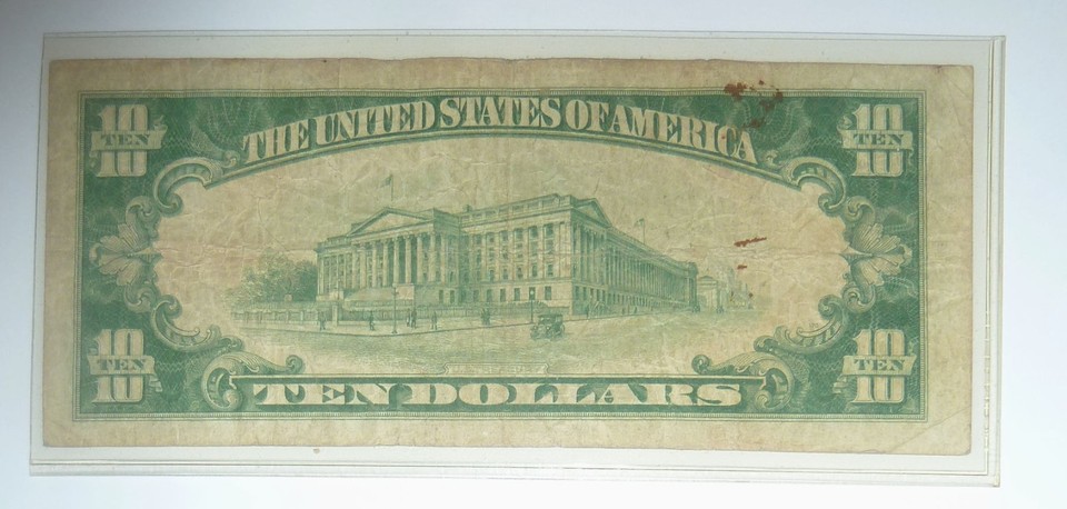 National Currency Banknote MOBILE Alabama Series 1929 TY1 FNB #1595 | eBay