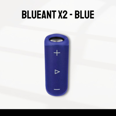 BLUEANT X2 BLUE 20WATT PORTABLE WIRELESS BLUETOOTH SPEAKER | eBay Australia