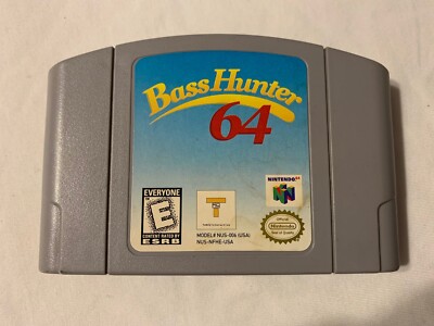 Bass Hunter Nintendo 64 N64 Authentic Retro Fishing | eBay