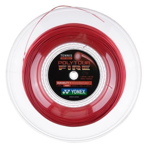 Yonex Poly Tour Fire 16L 1.25mm Tennis Strings 200M Reel | eBay UK