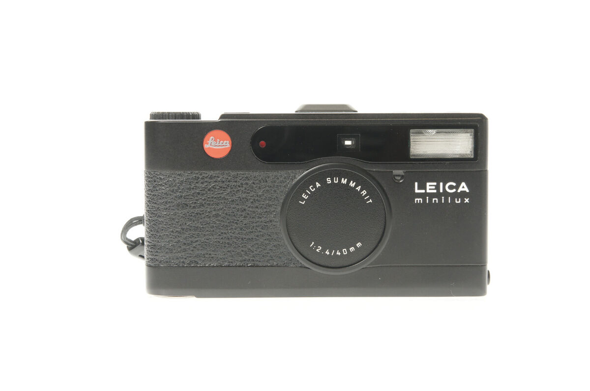 Leitz Leica minilux Leica Summarit 40mm f2.4 black CAMERA Leitz Leica minilux Leica Summarit 40mm f2.4 black CAMERA
