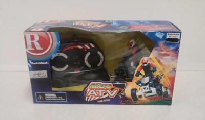 NIB Radio Shack RC Micro ATV with Driver ~ Radio Control Toy Vehicle ...