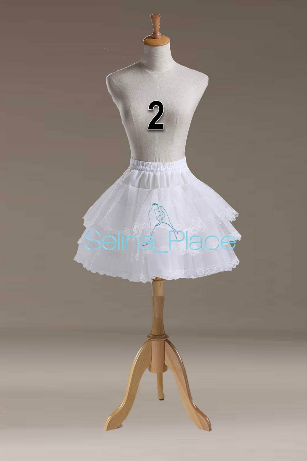 White A Line/Fishtail/Merimaid Hoop Hoopless Ball Gown Crinoline ...