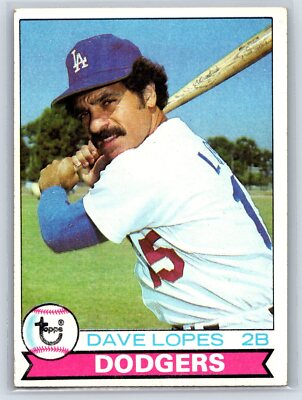 1979 Topps #290 Dave Lopes Los Angeles Dodgers | eBay