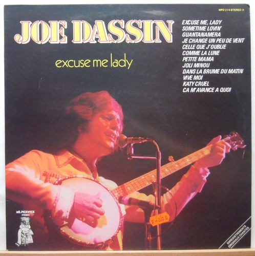 LP 33 T Joe Dassin – Excuse Me Lady | eBay