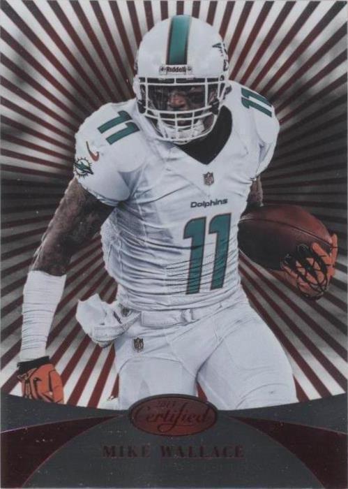 2013 Panini Certified - Mike Wallace #43 Platinum Red for sale online ...