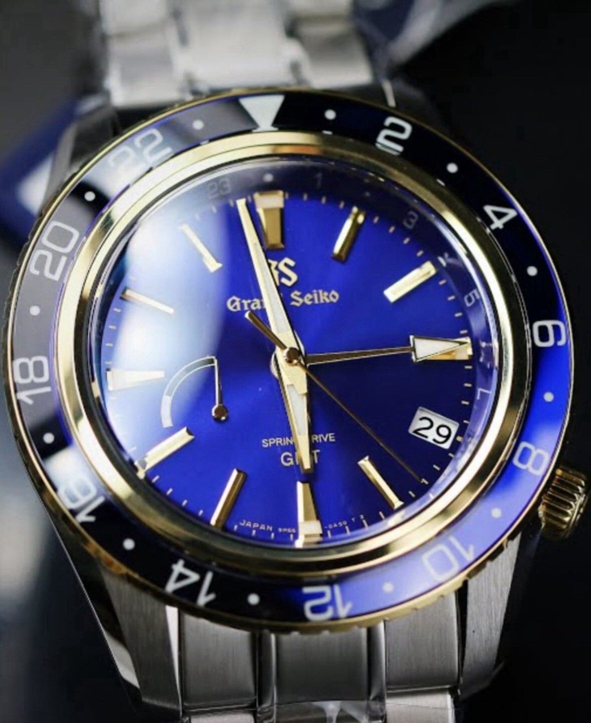 Grand Seiko Spring Drive Blue Dial Watch - SBGE248G, … - Gem