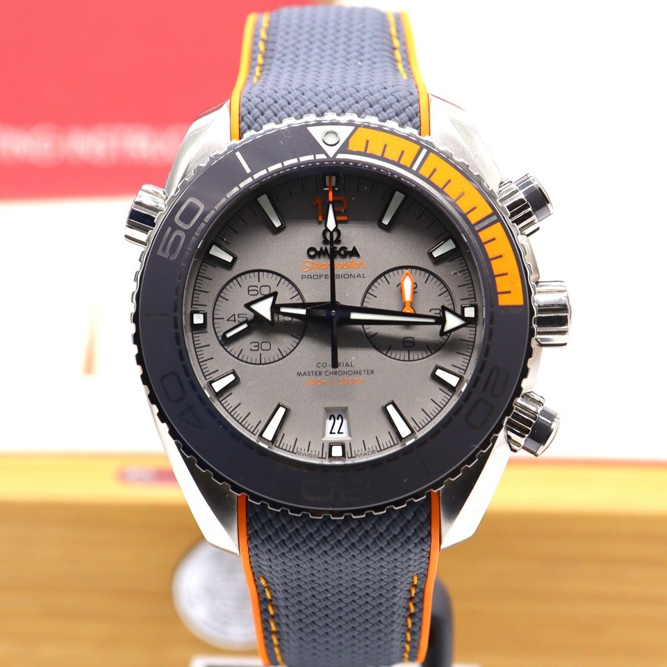 Omega Seamaster titanium Planet Ocean Chrono watch Omega warranty Dec ...