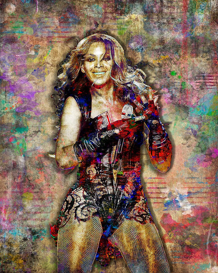 Beyonce Poster, Beyonce Pop Art, Beyonce Pop Art Free Shipping US | eBay