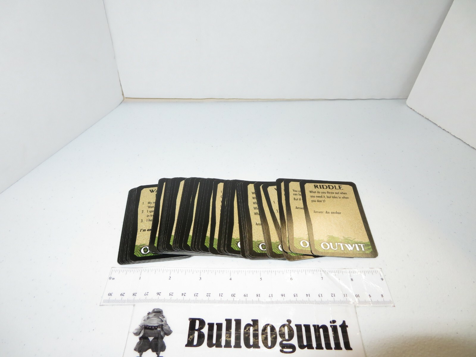 2000 Survivor Outwit Outplay Outlast Board Game Lot Outwit Cards Parts ...