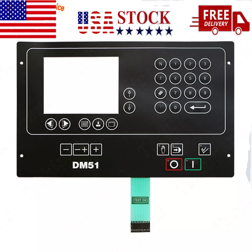 Membrane keypad for Delem DM51 DM-51 Bending Machine CNC System ...