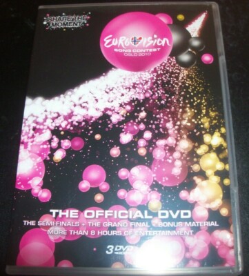 Eurovision Song Contest Oslo 2010 (All Region) 3 DVD | eBay