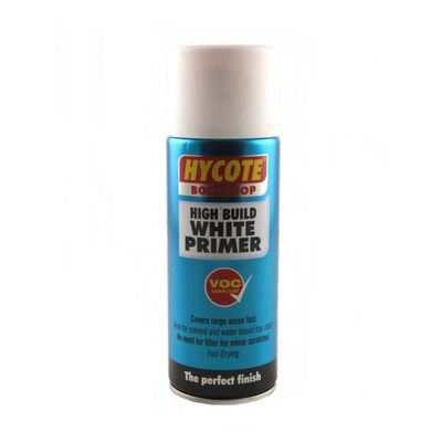 HYCOTE BODYSHOP HIGH BUILD WHITE SPRAY PAINT 400ML - UK424 | eBay UK