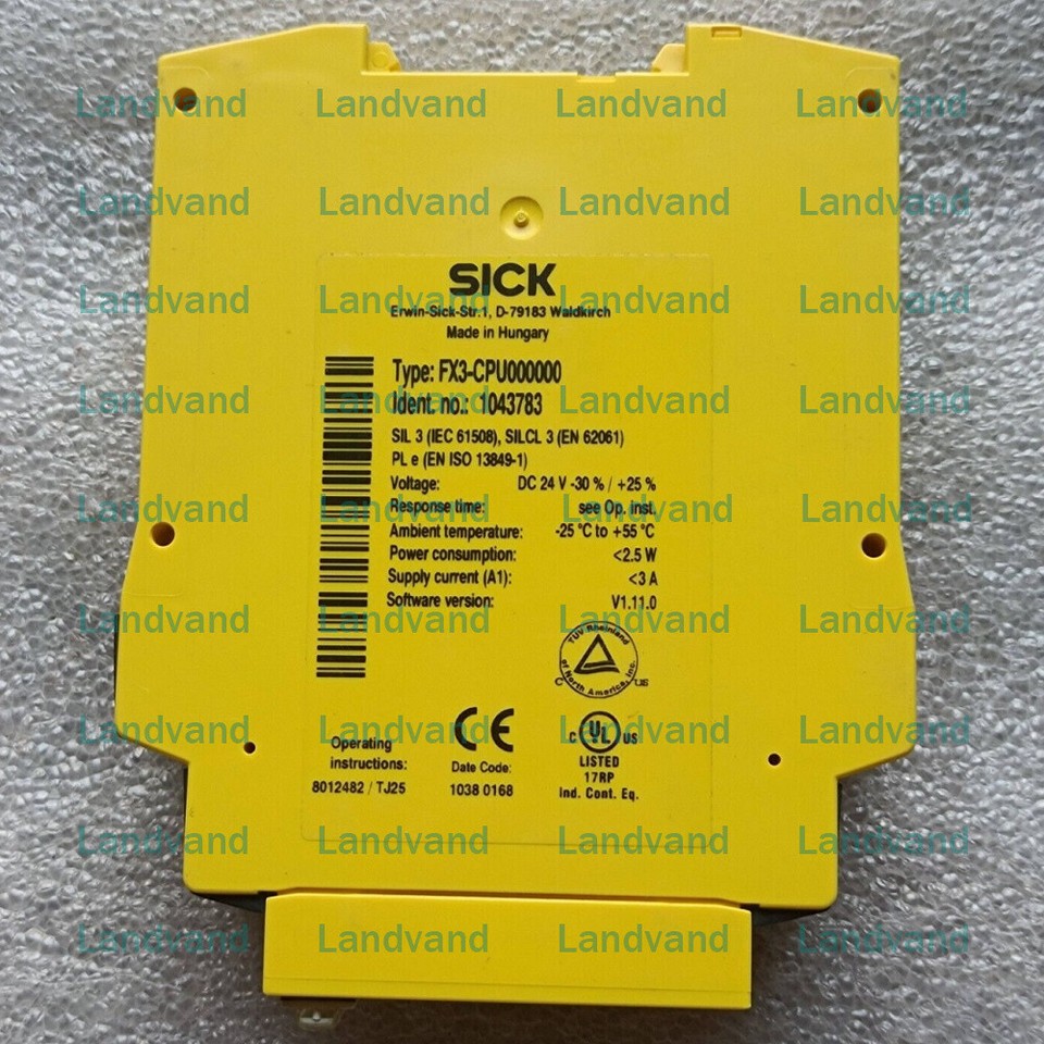 one new sick FX3-CPU000000 1043783 Safety Main Module Free shipping | eBay
