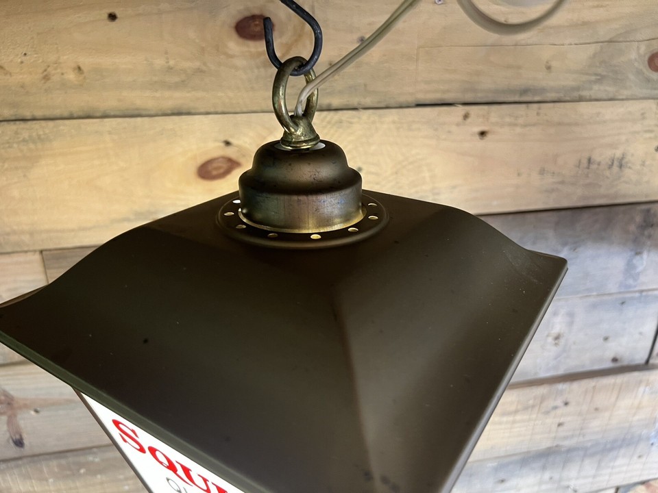 Vintage Advertising Light Display Squibb Prescriptions Rotating Store ...