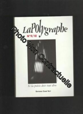 The Polygraph: if The Poesie Must All Dire - No 9/10 Very Good ...