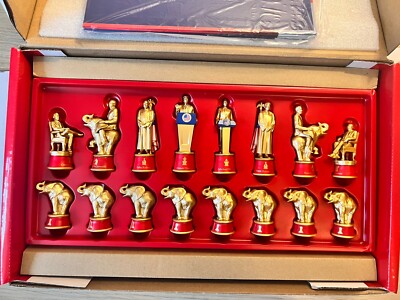 Bulbhead 2020 Battle For The White House Chess Set Authentic | eBay