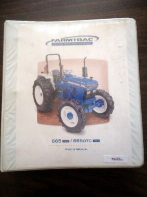 Farmtrac 665 665DTC Tractor Parts Manual Catalog | eBay