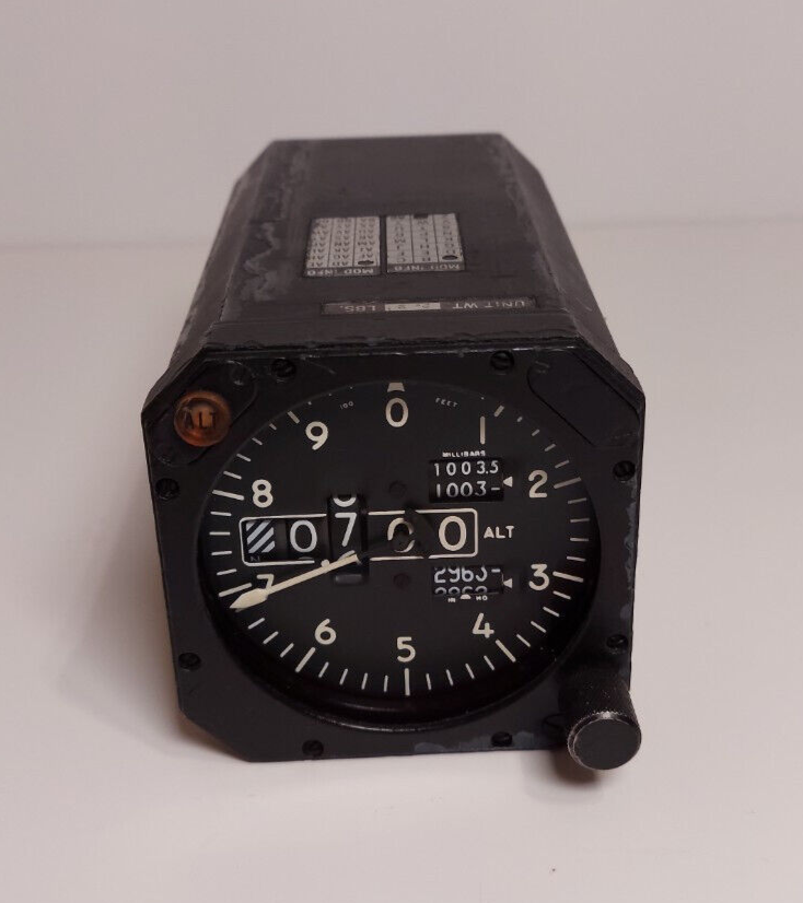 Intercontinental Dynamics Corp Altimeter 23932-004 Tested Working | eBay