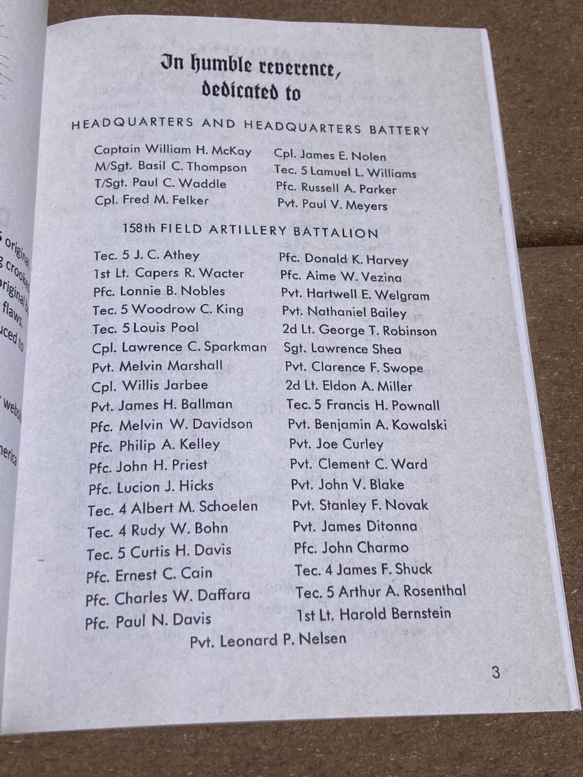 History Of The 45th Infantry Division Field Artillery Book WW2 US Army ...