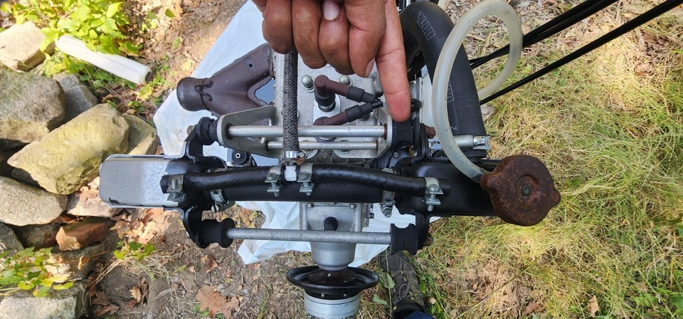 64HP ROTAX 582 ENGINE 2.58 B type GEARBOX SIDE EXHAUST ULTRALIGHT ...