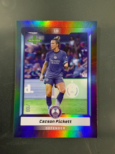 Carson Pickett Orlando Pride #263 2025 Parkside Vol. 2 NWSL Card /100 ...