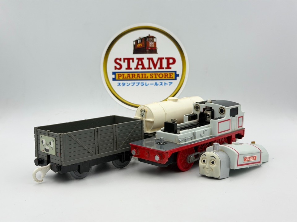 RARE! Tomy Trackmaster Plarail Stanley the White Tank Engine | eBay