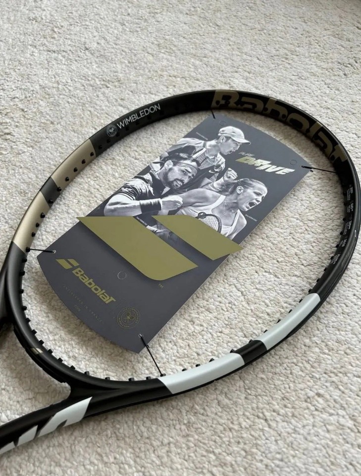 Babolat Pure Drive Wimbledon 2025 Tennis Racket 300g 101544 – Limited ...