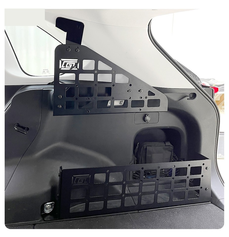 2019-2024 Toyota RAV4 Storage Molle Panel Rear Trunk Side Window Shelf ...