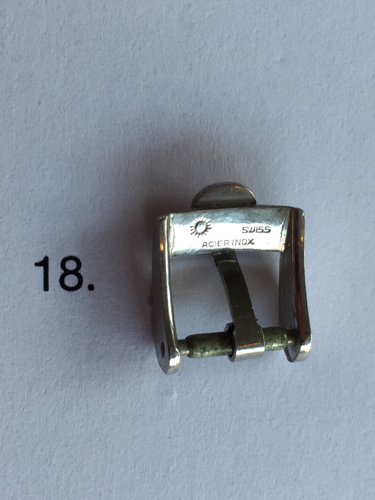 Original Vintage Omega Buckle clasp Gold Stainless Steel Buckles Ladies ...