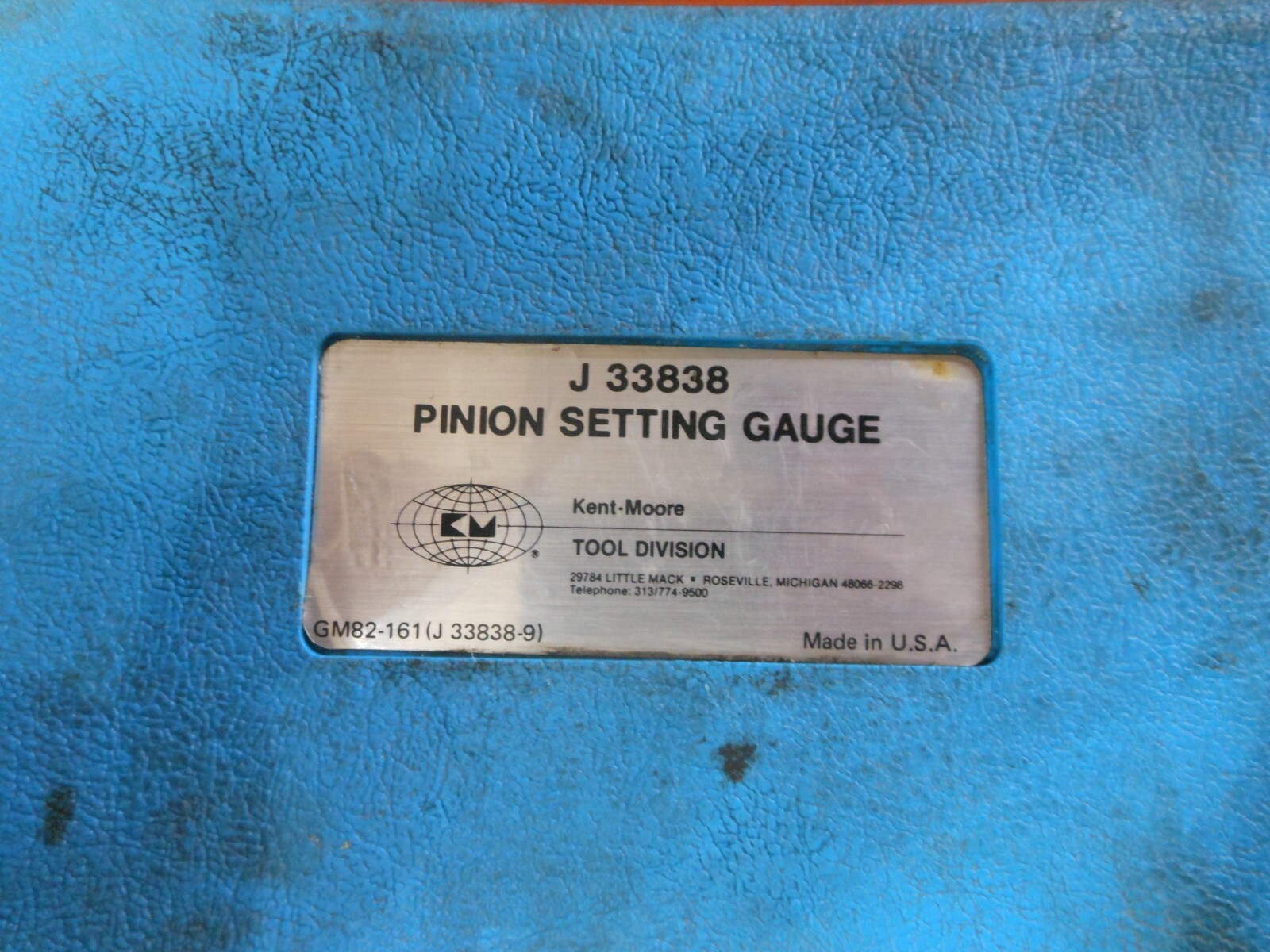 Kent Moore Pinion Setting Gauge Kit Set Tool J33838 (DN6778 DS1454) | eBay