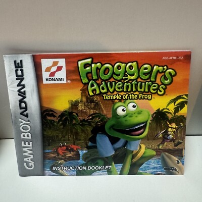 Frogger's Adventures: Temple of the Frog (Game Boy Advance, 2001 ...
