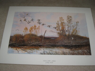 SUNDOWN BALLET MALLARDS BY LARRY TOSCHIK | eBay