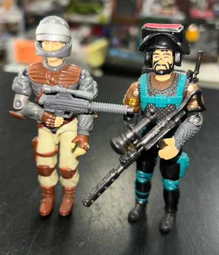 Vintage GI Joe 2 Figure LOT 1990 Updraft & 1991 Low Light Both Complete Hasbro | eBay