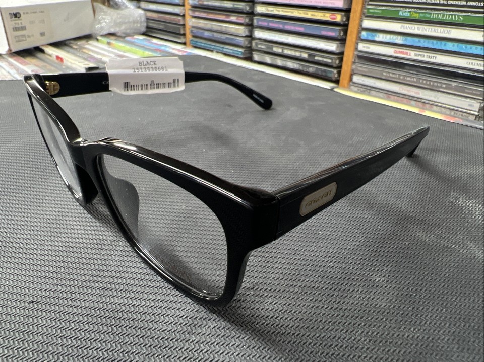 COACH HC6197U 5002 Black Square Eyeglasses 53-18-140 6197U | eBay