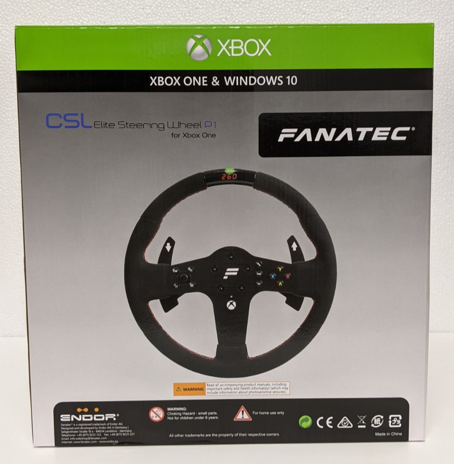 Fanatec CSL Elite Steering Wheel P1 for Xbox On CSL E RP1X | eBay