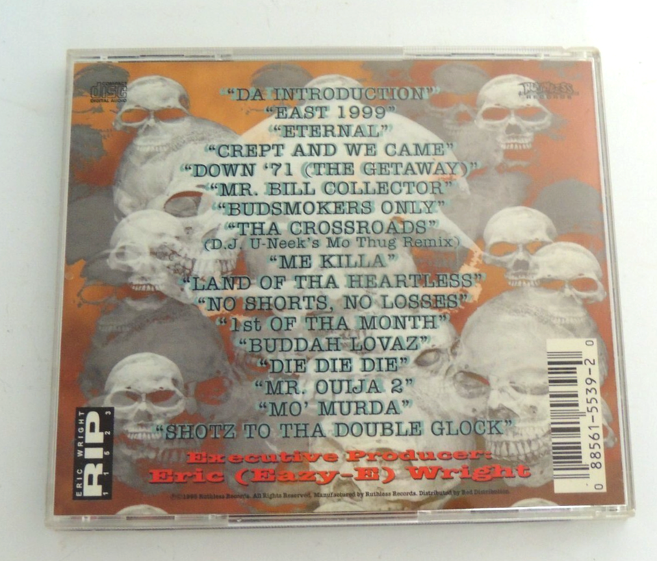 Bone Thugs-N-Harmony: E 1999 Eternal (CD, 1995) Parental Advisory Rap ...
