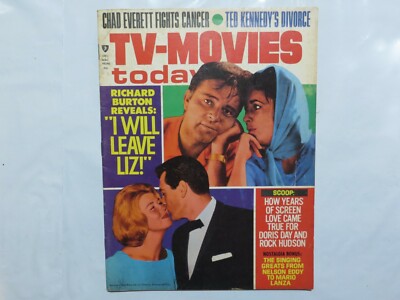 TV-Movies Today December 1972 Richard Burton Liz Taylor Chad Everett ...