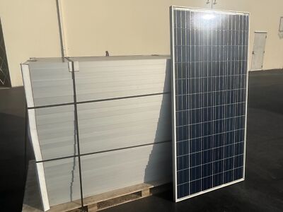LOT OF 25 JA Solar 315 Watt 72-cell Polystalline Solar Panels, JAP6-72 ...