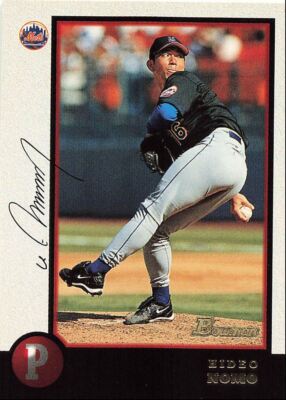 1998 Bowman Hideo Nomo New York Mets #289 | eBay