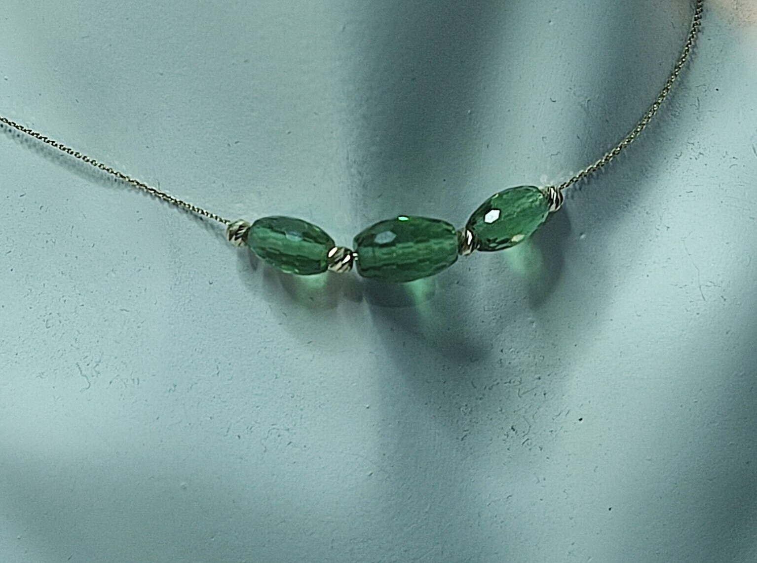 Diaspore Zultanite Csarite Color Change Pendant real 14K Gold necklace ...