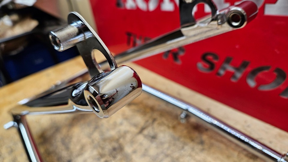 NOS Roll Design Lobo Chrome Subframe Sub Frame Chassis TRX250R 250R TRX