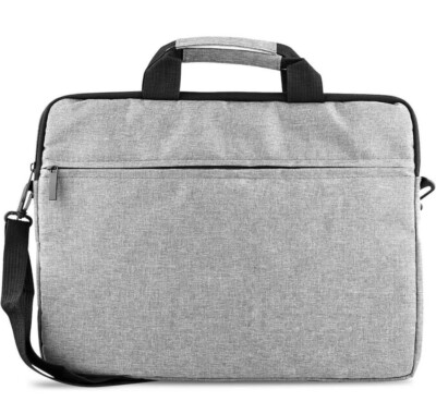 16” Durable Slim Briefcase Handle Laptop Bag with One Extra Pocket | eBay