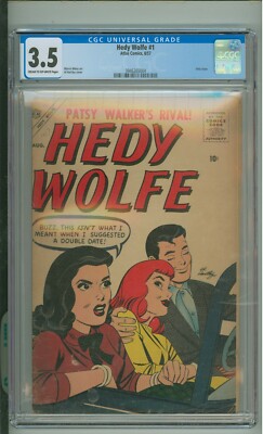 Hedy Wolfe #1 CGC 3.5 Only Issue 1957 | eBay