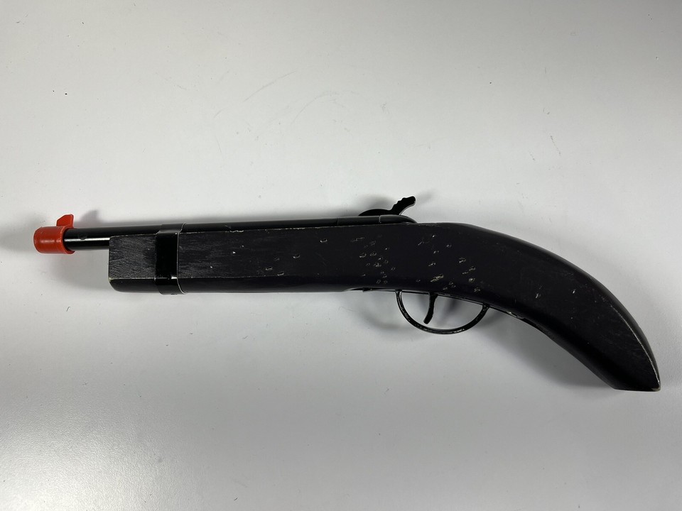 Vintage Parris 1685 Wood & Metal Flintlock Cap Gun Toy Savannah TN | eBay