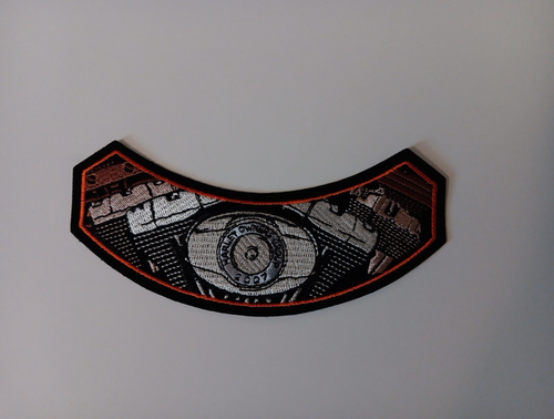 Harley Davidson 2007 HOG Harley Owners Group Rocker Patch 6" Brand New ...