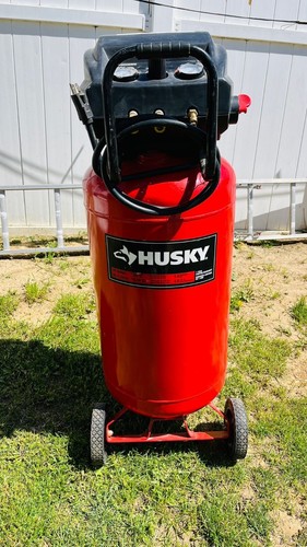 Husky Air Compressor. Red- 26 Gallons- 150 PSI- *Opened but never used ...