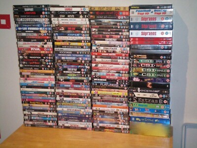 253 x DVD's Bundle Job Lot - 227 DVD's & 26 Boxsets | eBay UK