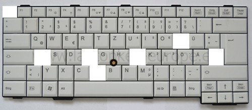 FS73 Key for keyboard Fujitsu Siemens T901 E751 E781 S751 S760 S761 ...
