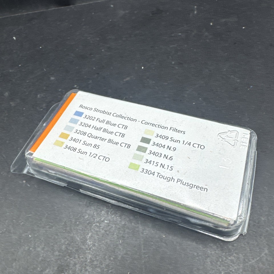 Rosco The Strobist Collection 55 Piece Cinegel Filter Kit, 1.5x3.25" #G709 | eBay